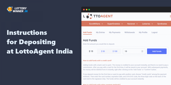 LottoAgent India - Registration, Login | App, Winners List