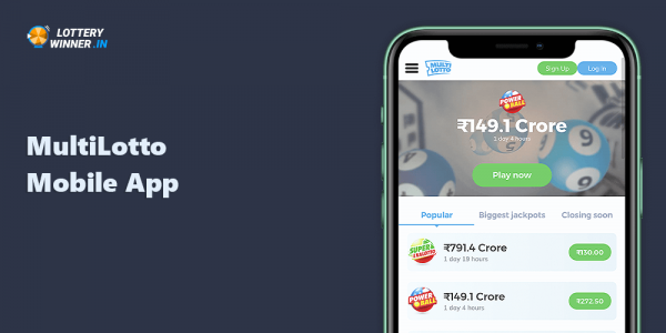 MultiLotto India - Registration, Login | Multi Lotto App | Results